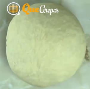 Arepas Andinas con harina de trigo - receta original