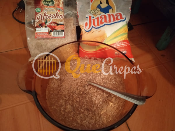 Corn flour arepas with bran 【 Best Recipe