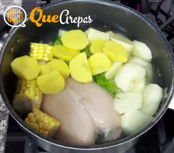 Colombian Ajiaco 【 Easy recipe 】traditional dish