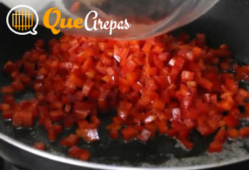 Salsa de Pimentón y queso crema 【 Fácil y rápida